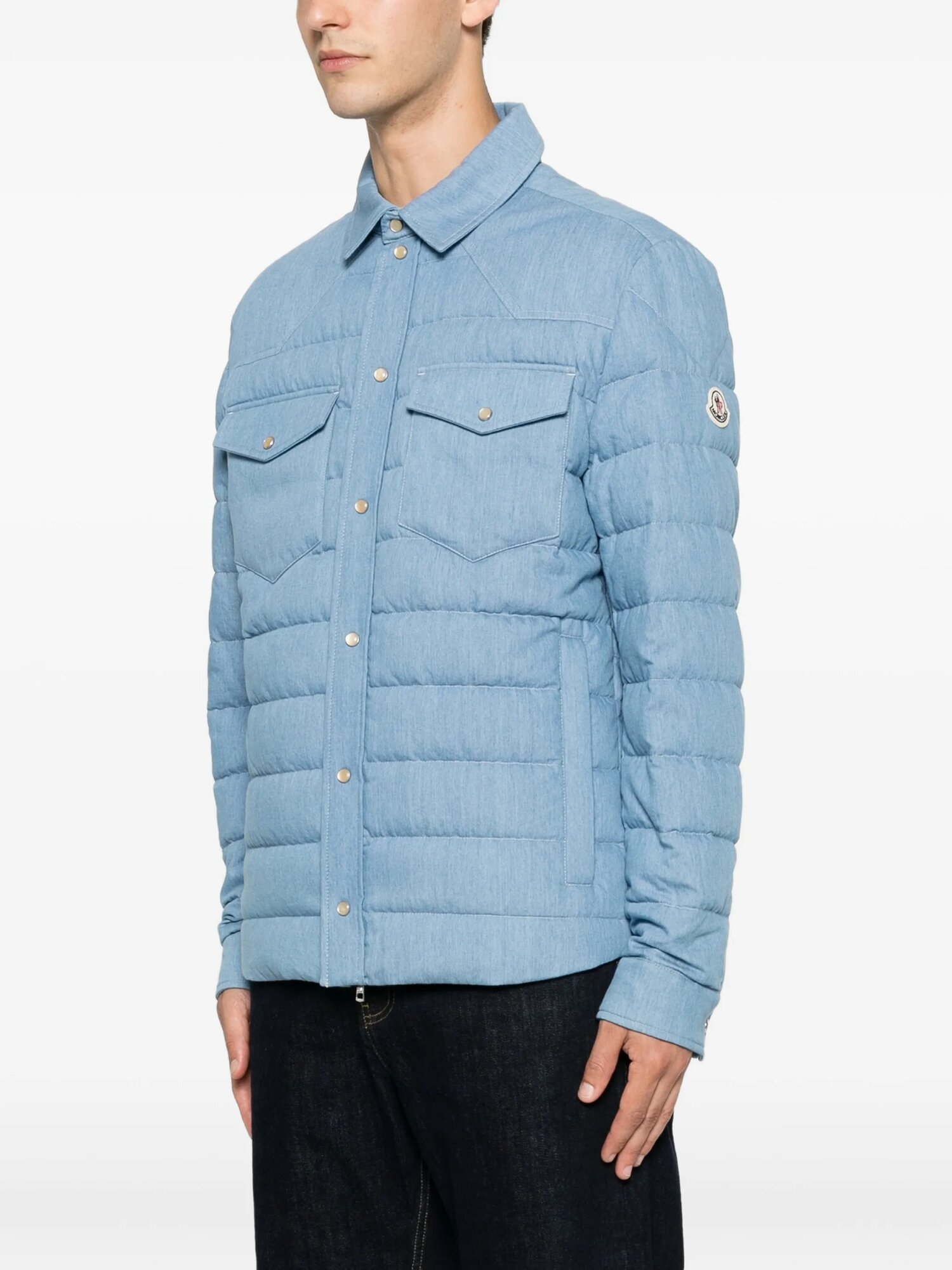 Куртка Moncler Tiriol jacket, размер 50, синий — фото 1