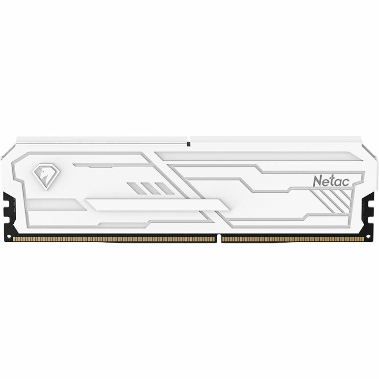 Оперативная память Netac DDR4 Shadow III White 8Gb, 2666Mhz, NTSHD4P26SP-08W CL19, с радиатором
