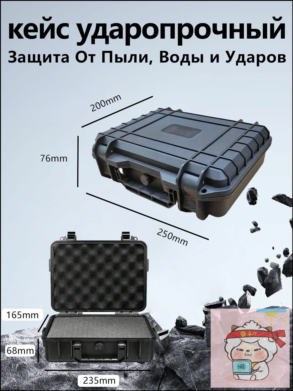 GoodsMaster Кейс ударопрочный