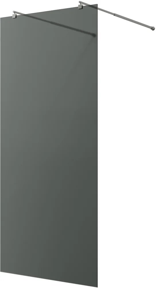 Душевая перегородка Wasserkraft Vechte 60W 60W40BN-TG 120 см, стеклянная, черная