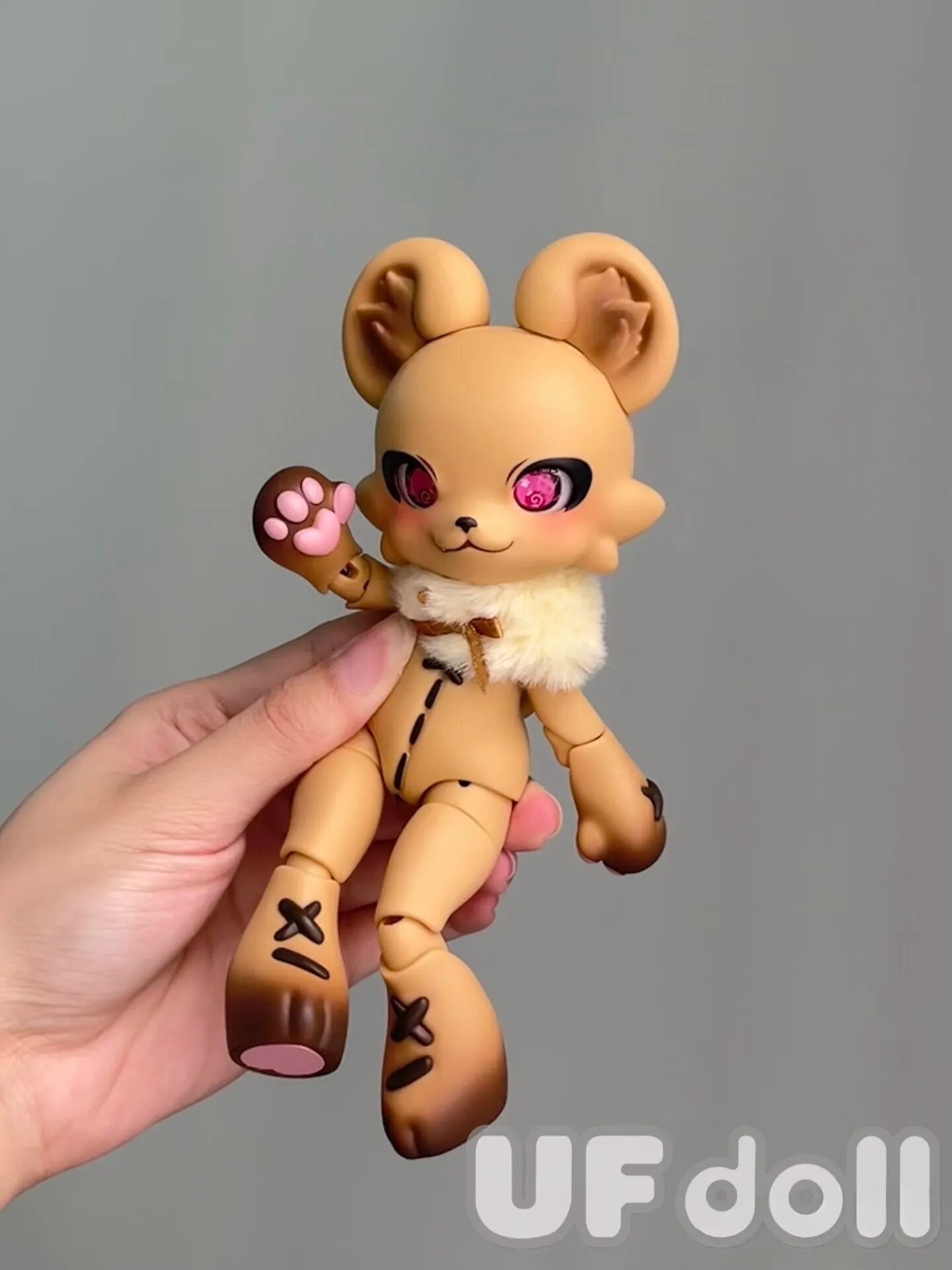 Ufdoll Кукла BJD 1/12 Бежевый, Цвет: F
