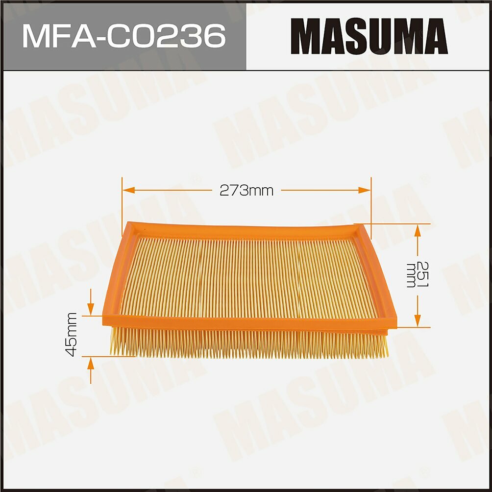 Фильтр воздушный Masuma MFA-C0236