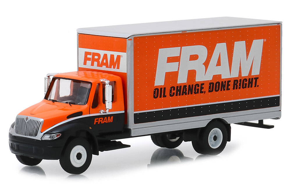 Модель коллекционная GREENLIGHT International durastar фургон fram oil filters 2013 (длина примерно 15 см)