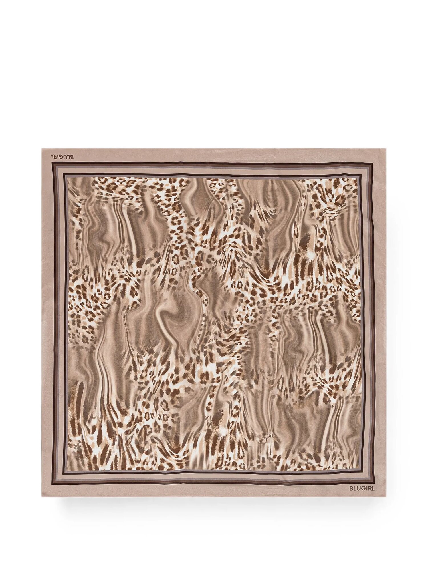 Шарф Leopard-print square scarf для девочек