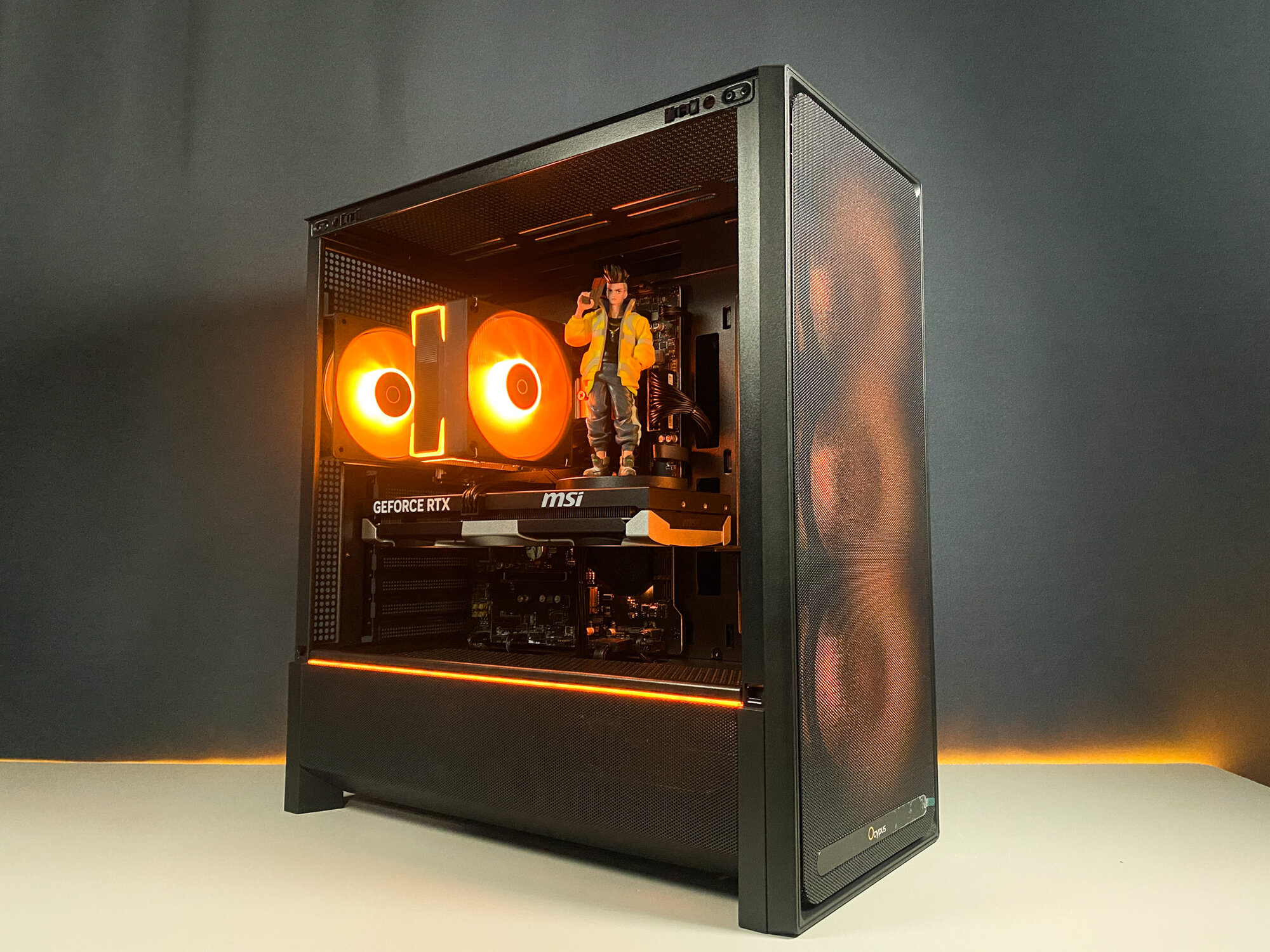 Игровой Компьютер AMD Ryzen 7 5700 8/16*3.70-4.60GHz/RTX5060-8Gb/32Gb/SSD1Tb/600W