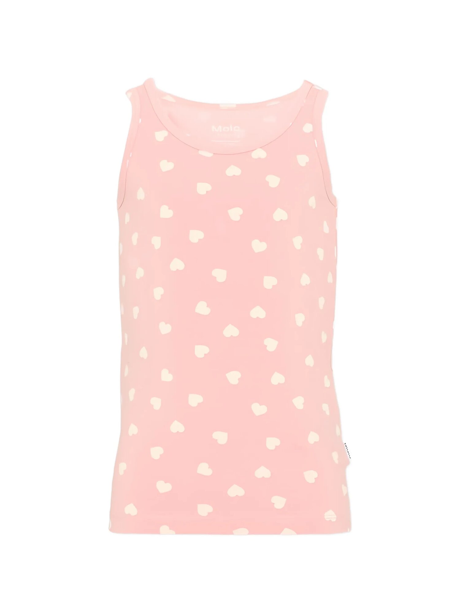 Топ Molo Heart-print vests, размер 116, coral pink — фото 1