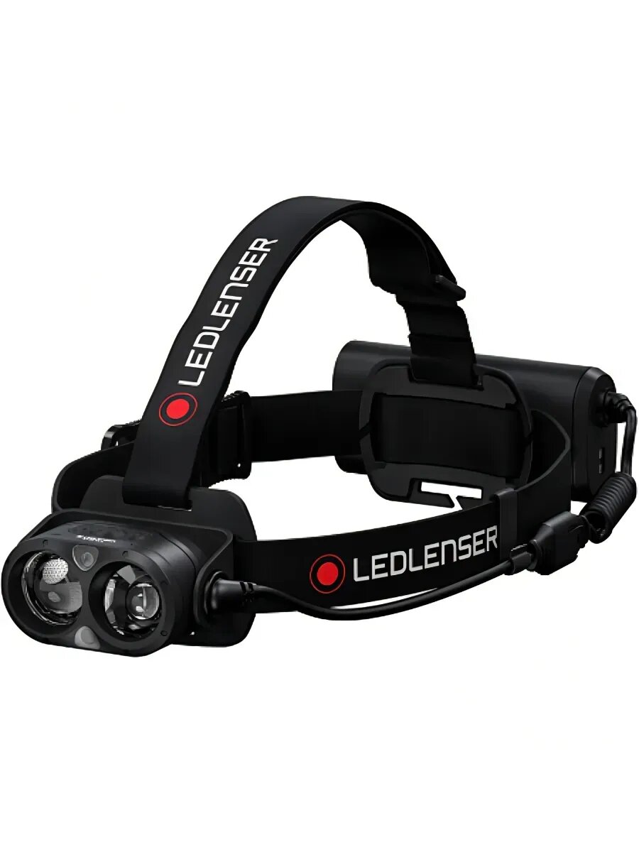 Налобный фонарь Ledlenser HF8R Core RGB аккумулятор хаки