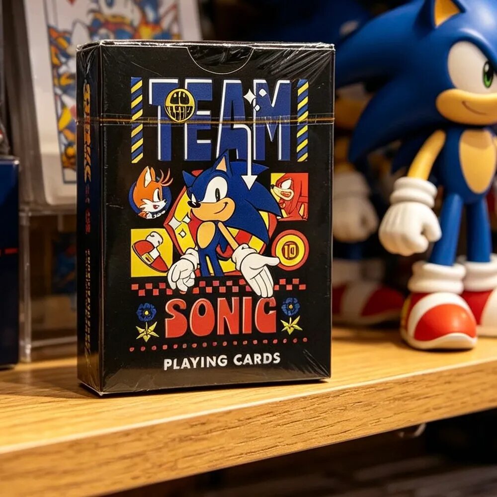 Игральные карты Sonic the Hedgehog "Team Sonic" Коллекционная колода с персонажами Соника