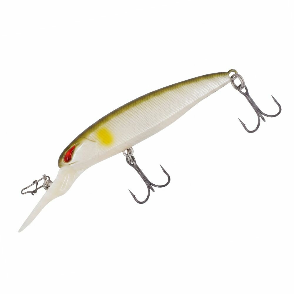 Японский воблер для ловли хищных рыб Nories Laydown Minnow Deep Just Wakasagi S, 6.1 г, BR-B190 / Приманки на щуку