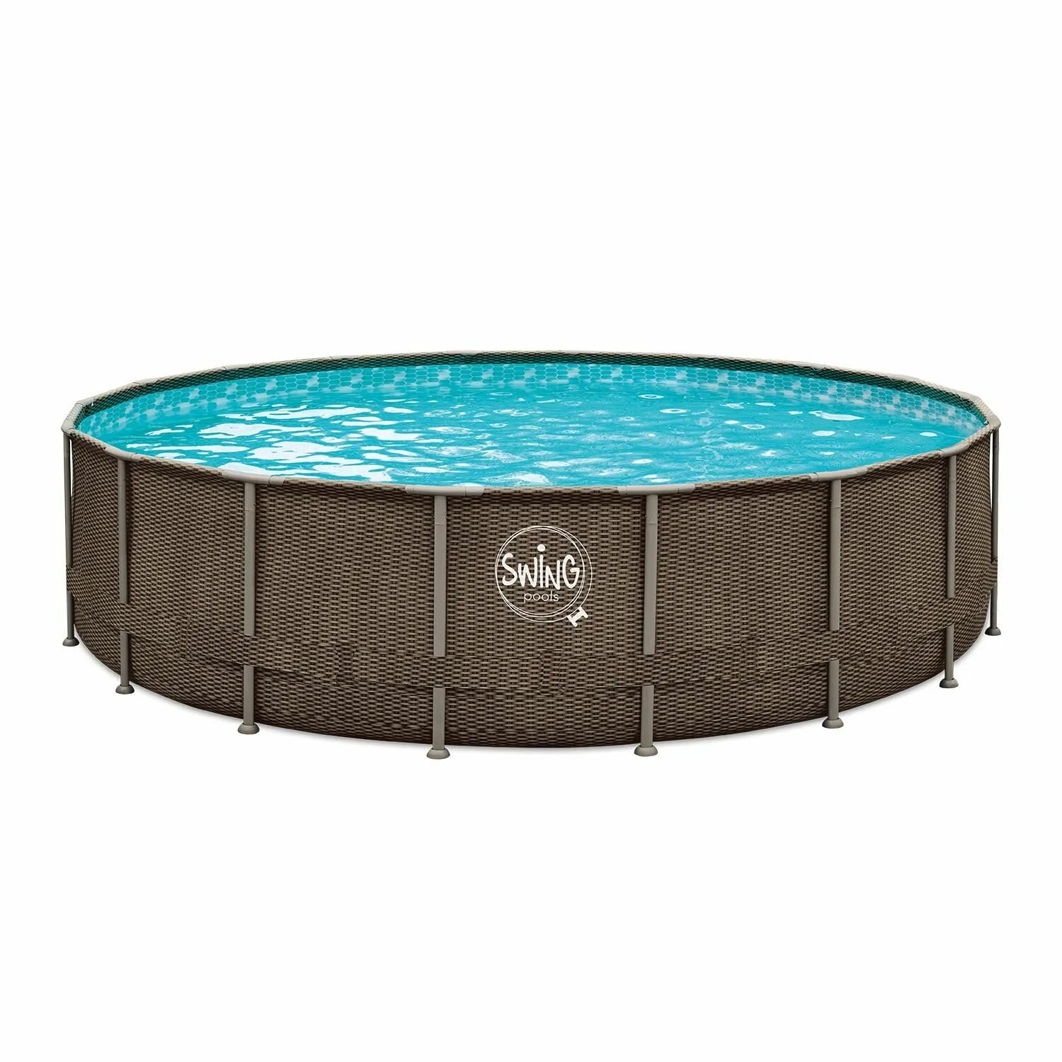 Каркасный бассейн сборный 549х122 см Swing pools Р20-1848 круглый
