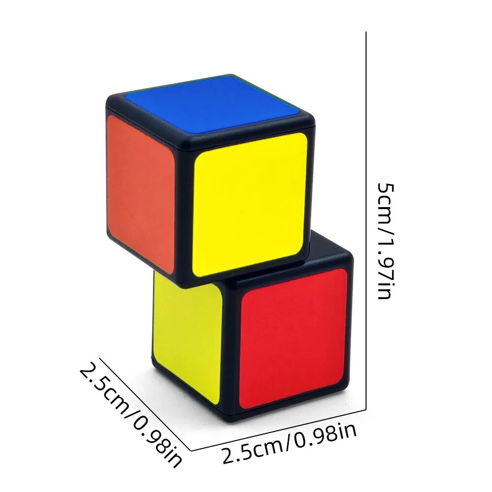 Головоломки Пираминкс и кубики Twisty 1x1 ZNX823-2