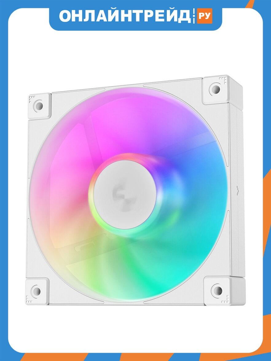 Вентилятор для корпуса Deepcool FD12 ARGB WH (R-FD12-WHAPN1-G)