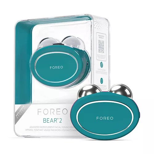 FOREO BEAR™ 2 умные тонизирующие микротоки для лица, Зеленый Зеленый