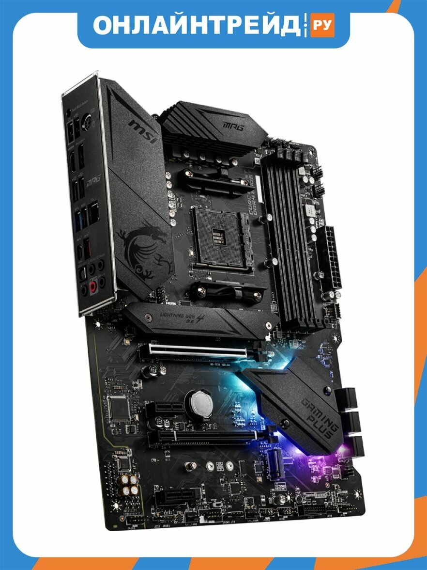 Материнская плата Msi MPG B550 GAMING PLUS (AM4, ATX)
