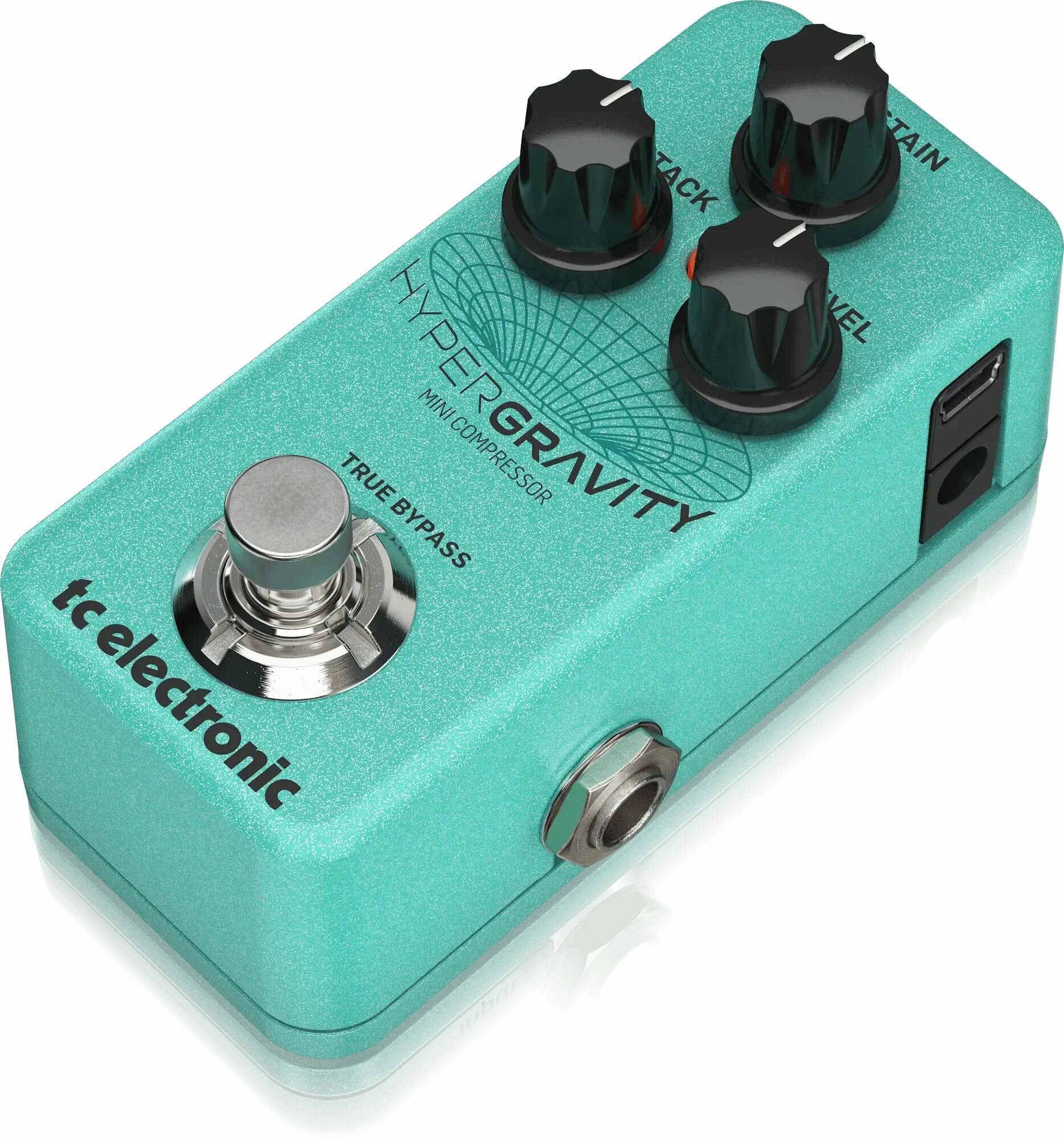 Педаль эффектов для электрогитары TC Electronic Hypergravity Mini Compressor — фото 1