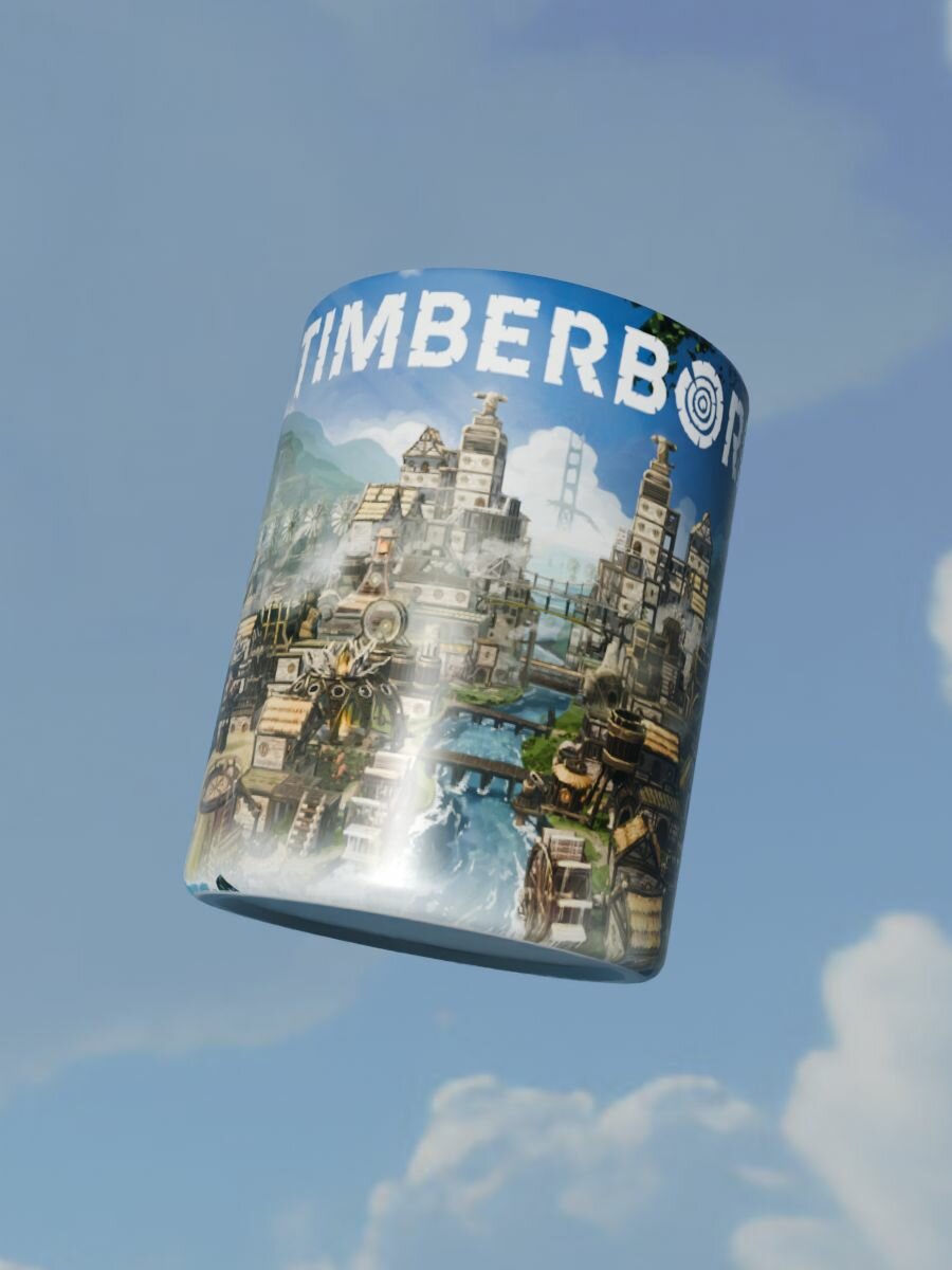 Кружка "Timberborn бобры" — фото 1