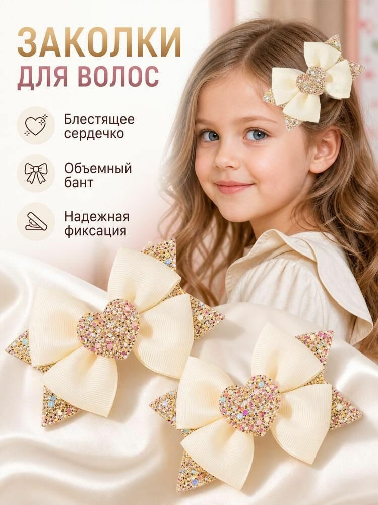 Симпатичная заколка для волос для девочек