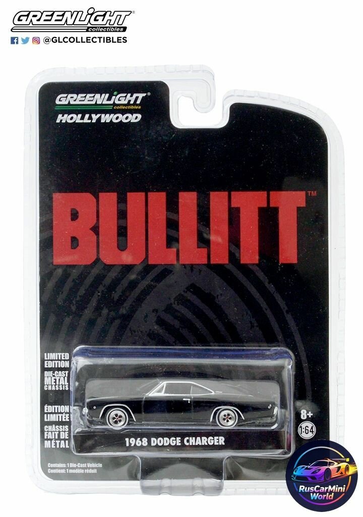 Машинка Greenlight 1:64 1967 JOHN WICK ford mustang BOSS 429 Macn 1 gulf Shelby GT350 toy gifts