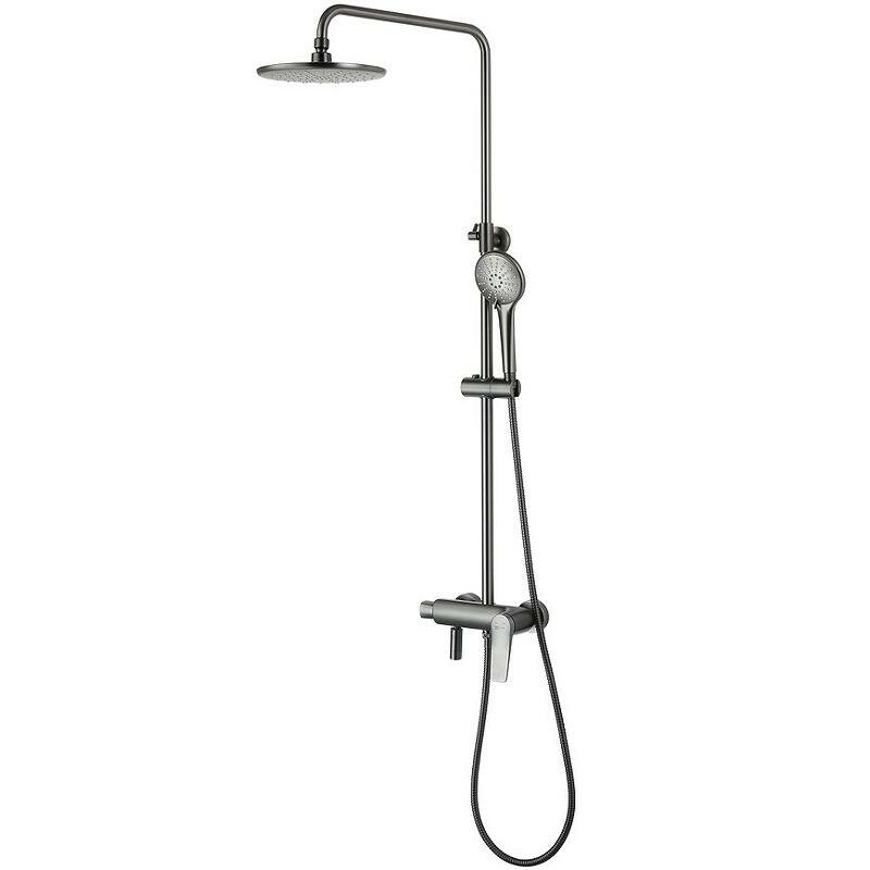 Душевая система Lemark Bronx LM3762GM Графит