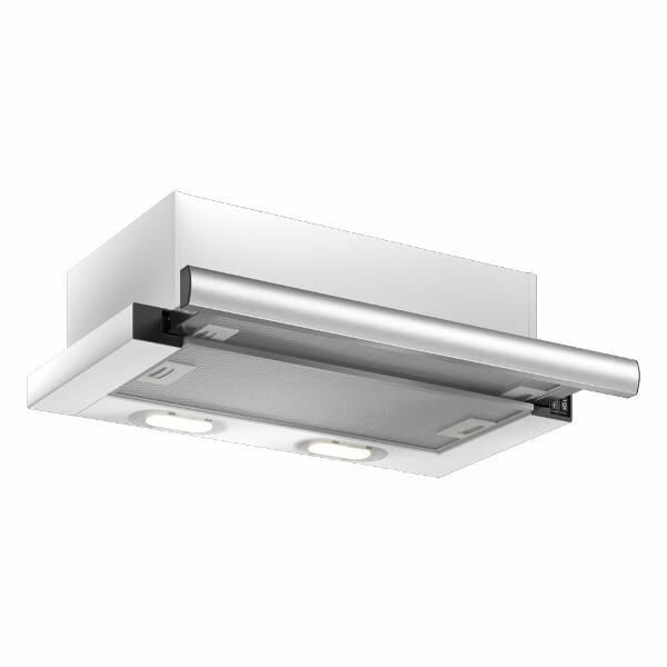 Вытяжка встраиваемая Elikor Интегра 50 White/Inox