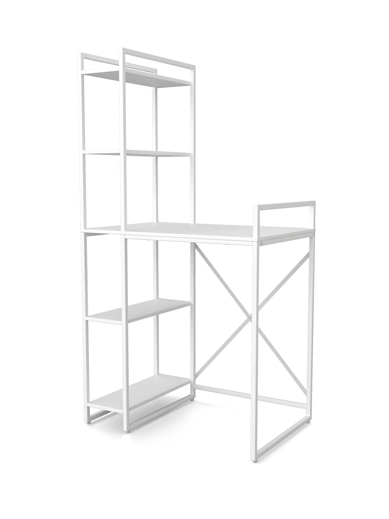 Стол-стеллаж для стиральной и сушильной машины RIDBERG мичиган (White)