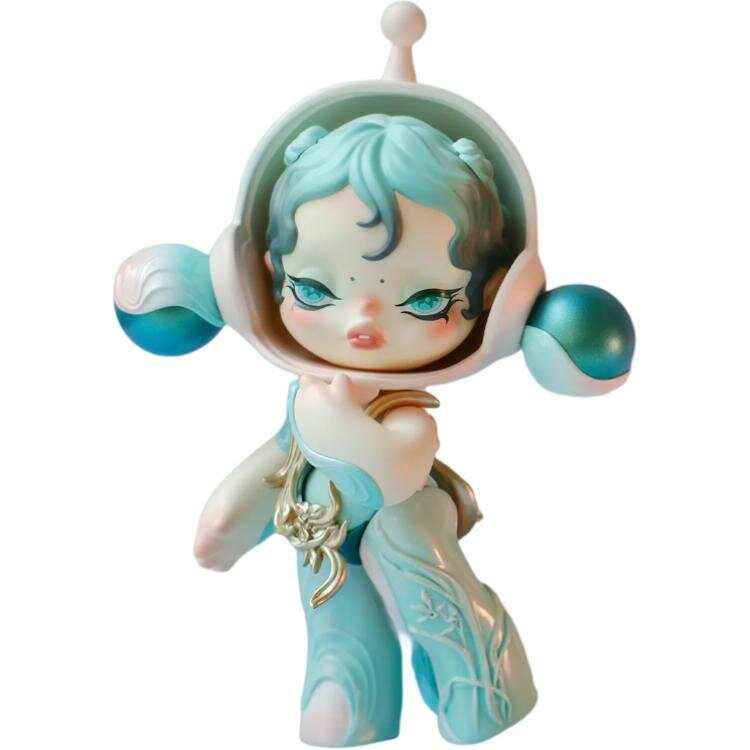 Фигурка унисекс POP MART Skullpanda Трендовые, 12,5 см, Confirmed-Lan-Yi Qing (Open)
