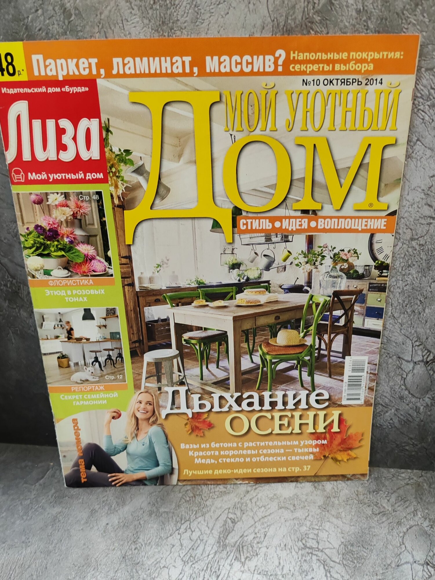 Журнал "Лиза. Мой уютный дом" №10 за 2014 г.