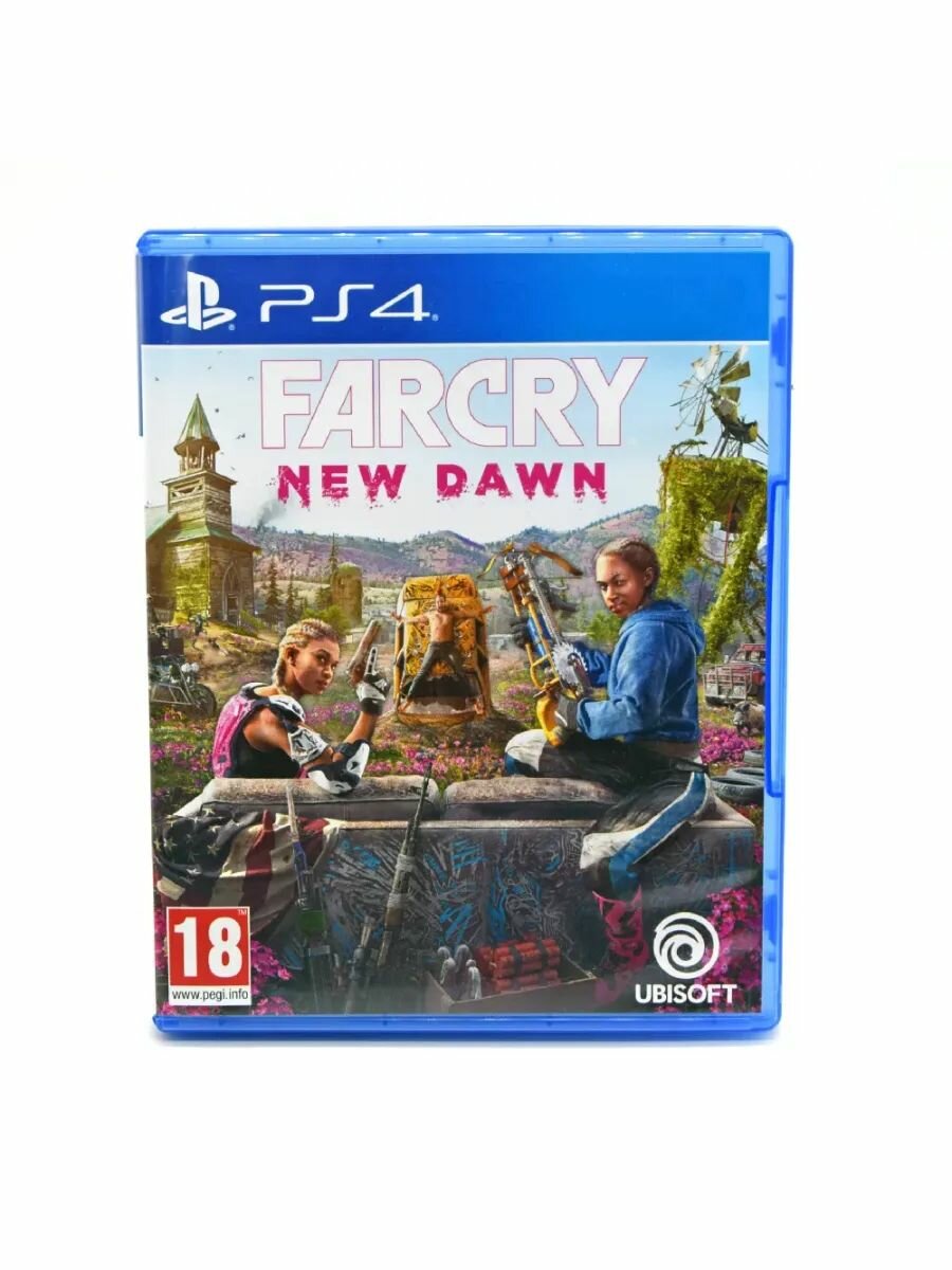 Игра Far Cry New Dawn PS4/PS5 диск (PlayStation 4, PlayStation 5, Английская версия)