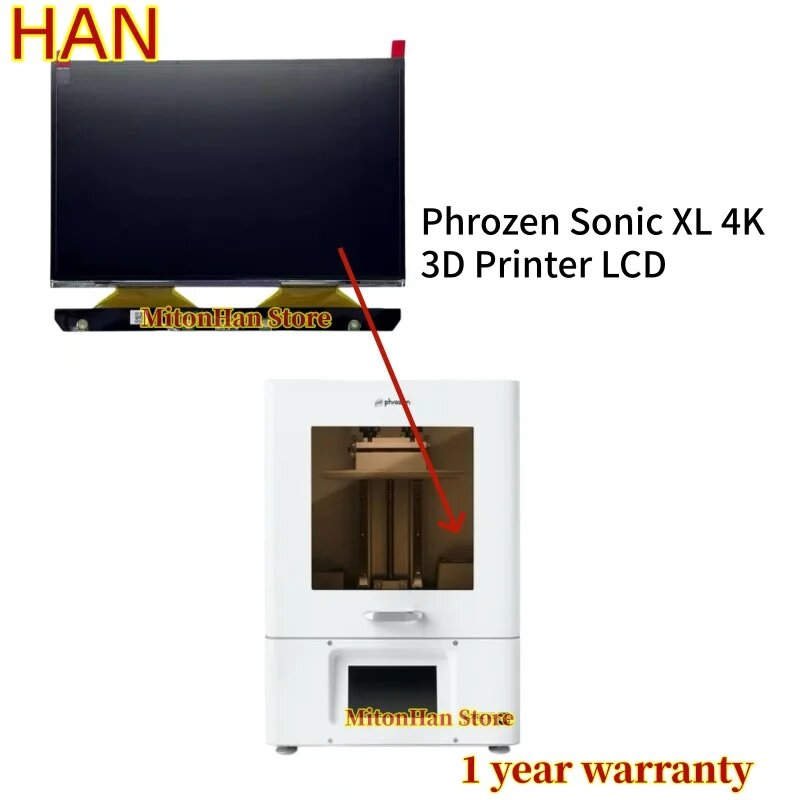8,9-дюймовый монохромный ЖК-экран 4K для 3D-принтера Phrozen Sonic XL 4K