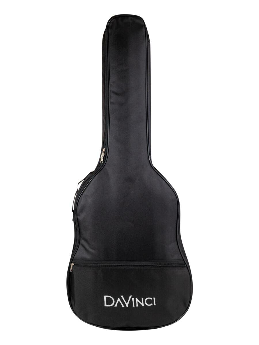 DAVINCI DGB-A-05-BK - чехол для акустической гитары, 3мм утепления, цвет черный
