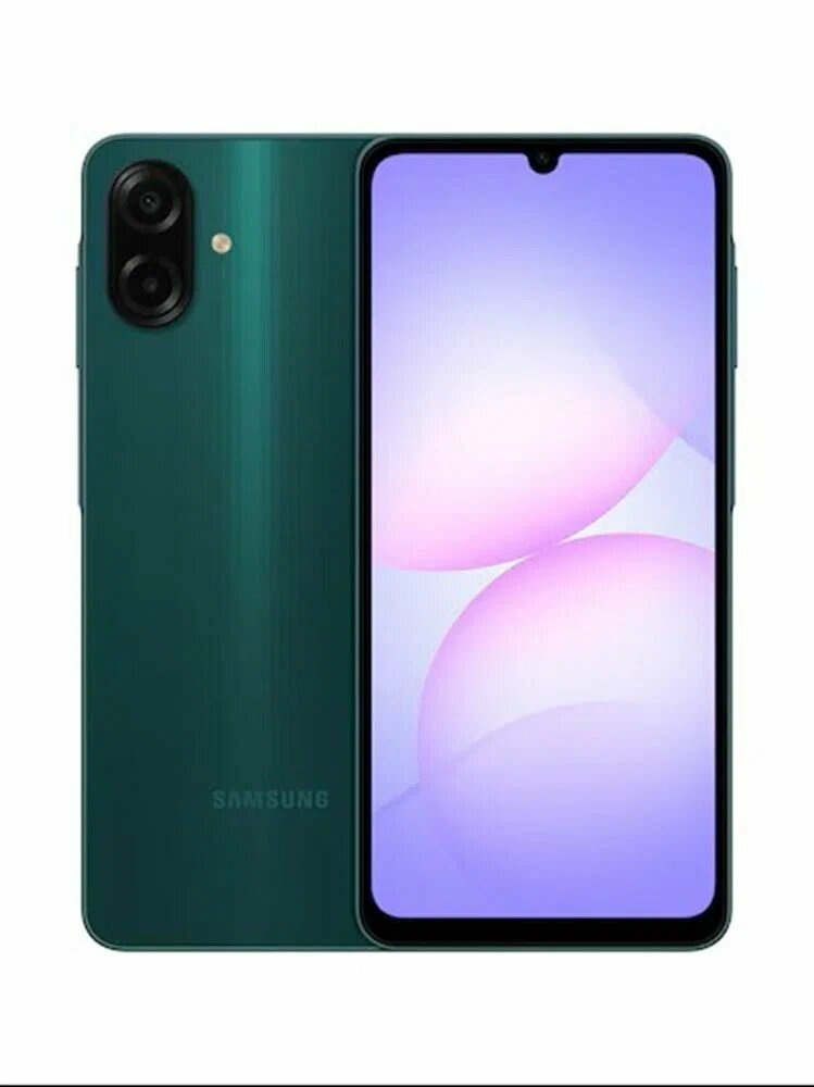 Смартфон Samsung Galaxy A07 6+ 128Gb ( Green / Зеленый ) (Россия)