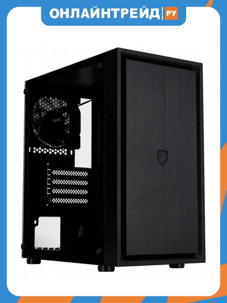 Корпус 1STPLAYER BLACK.SIR B5-M, черный (B5-M-BK-3F)