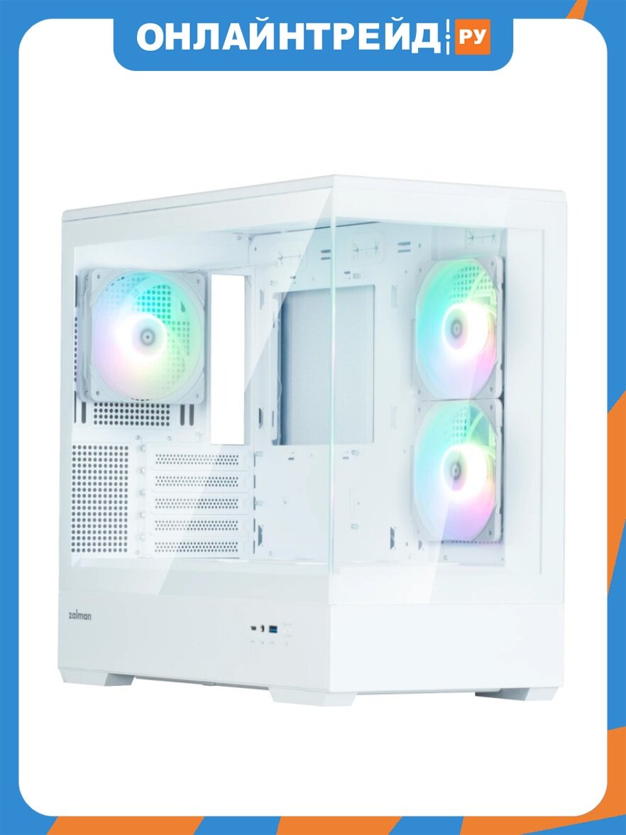 Корпус Zalman P30 V2, белый