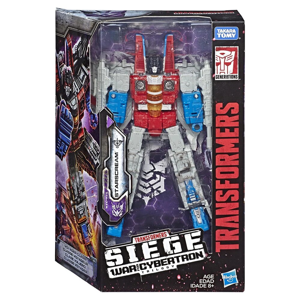 Hasbro Transformers War for Cybertron Siege Starscream 18 см