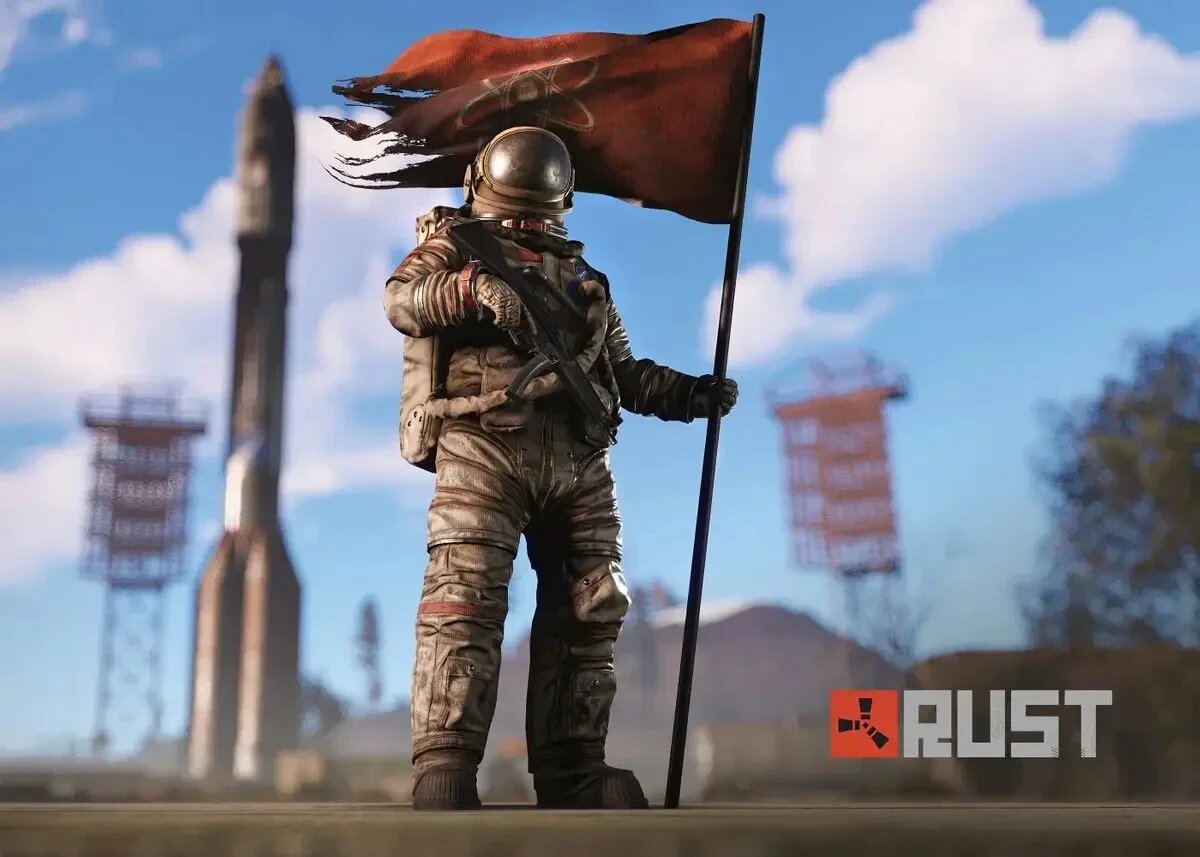 Печать на холсте RUST Survival HD Красный, 19, 40X50cm Unframed