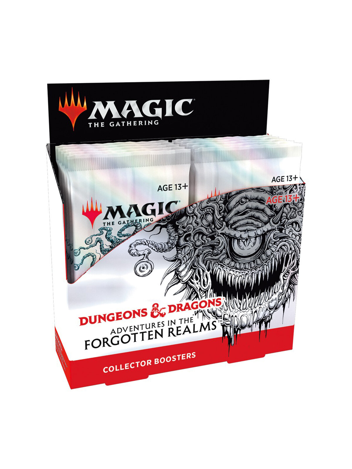 Magic The Gathering: Дисплей коллекционных бустеров MTG издания Adventures in the Forgotten Realms на английском
