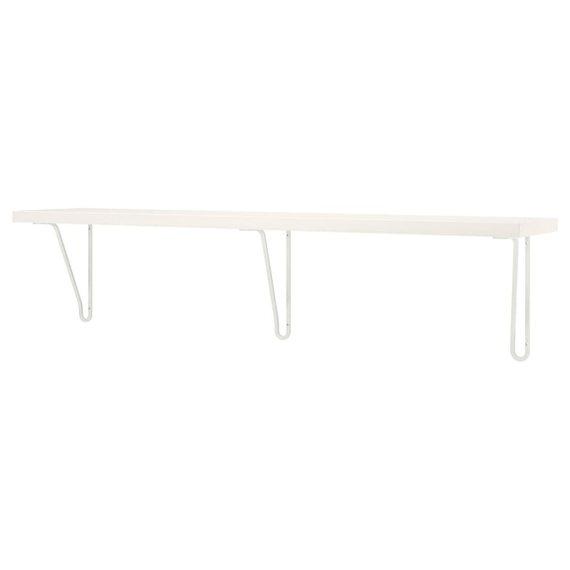 Полка IKEA BERGSHULT / F RL GGARE, белый, 120x20 см 795.626.86
