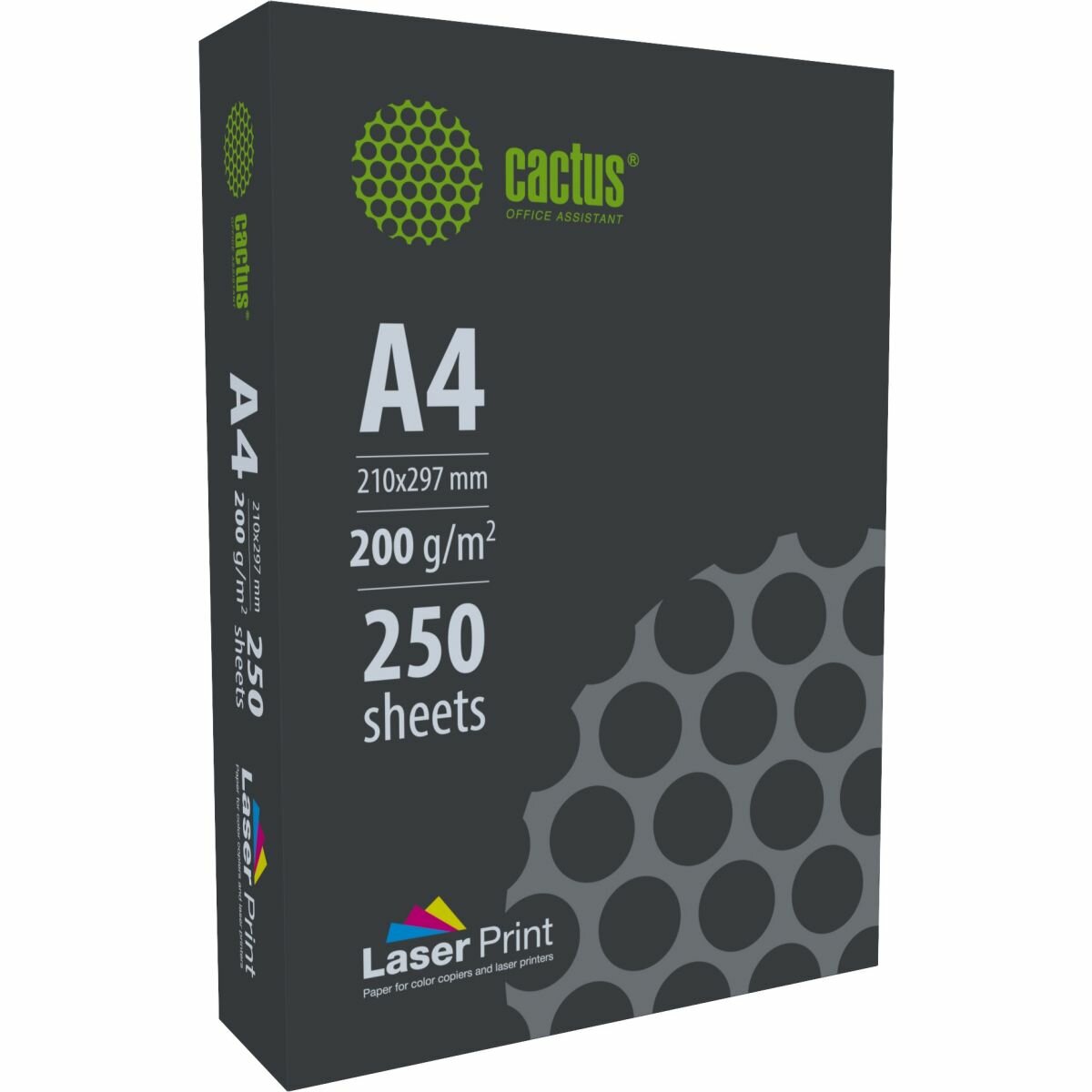 Бумага Cactus CS-LPA4200250 A4 200г/м 250л
