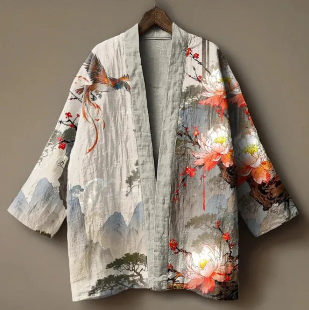 Кимоно кардиган мужской, kimono 10, 4XL