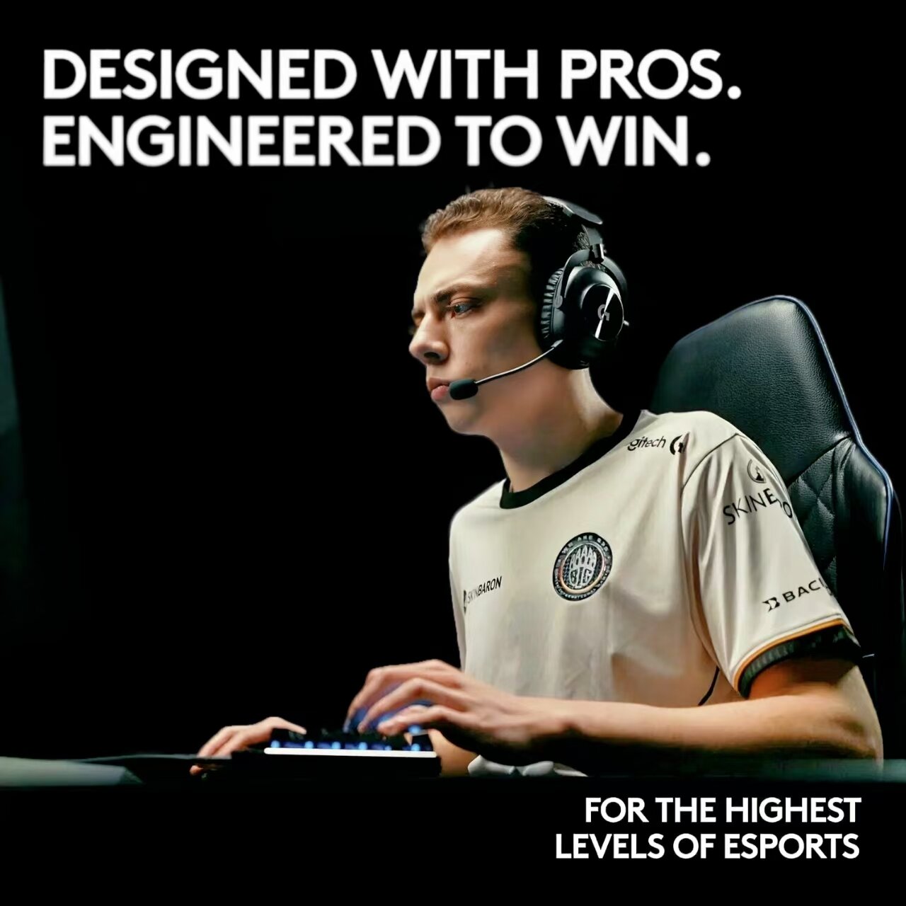 Беспроводной наушник Logitech G PRO X 2 Lightspeed Wireless Gaming Headset - чёрный(Black)