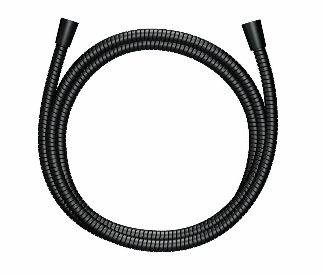 Шланг для душа 2 м PEX цвет черный матовый