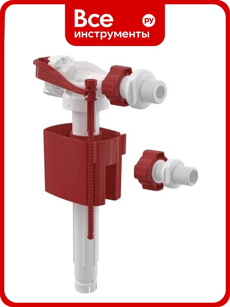 Арматура для бачка Alca Plast наливная, боковая подводка, 3/8"/1/2" Alca А150UNI