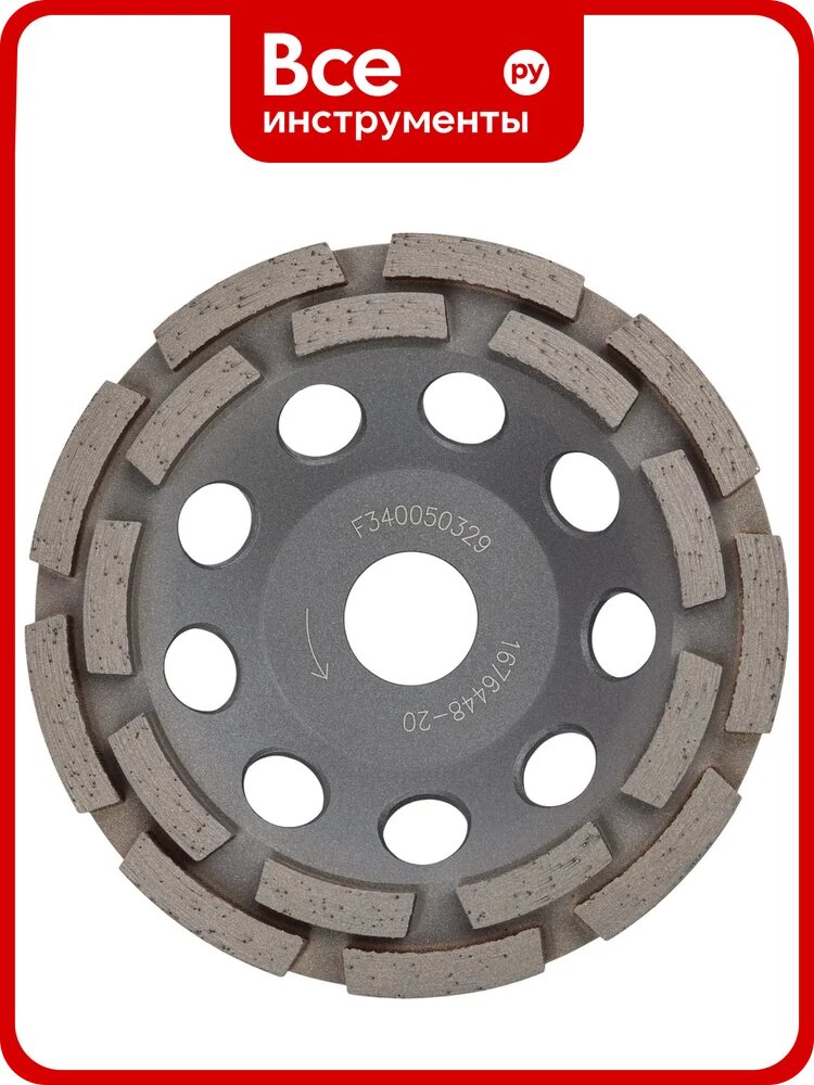 Фреза алмазная Elsilber DGS-W 100D-22.23H Double Row EL-RY100DR