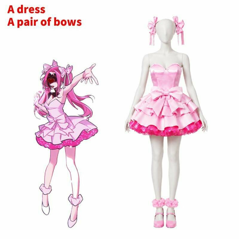 Cosplay dress alien stage sua mizi, white, mizi-l