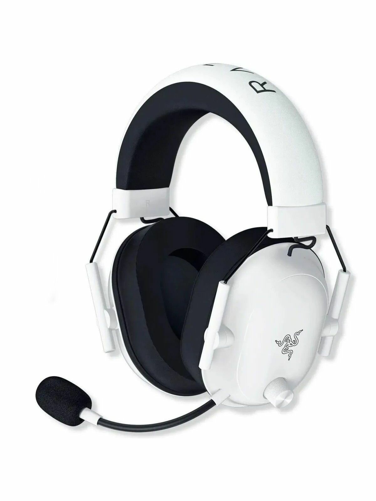 Razer BlackShark V2 Hyperspeed White USB, 3.5 MM радиоканал Игровые беспроводные наушники, с микрофоном, белые