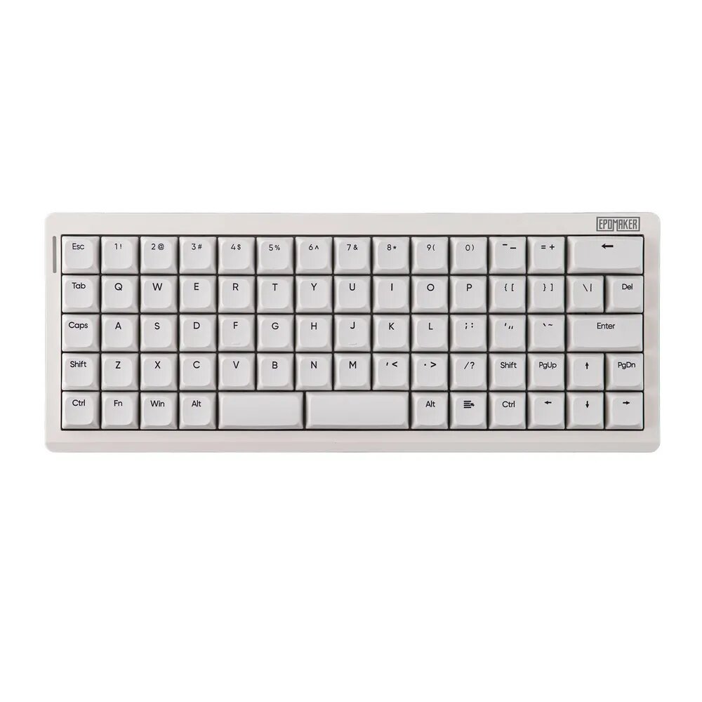 EPOMAKER Игровая клавиатура беспроводная EPOMAKER Hack70 US Version-White, (Epomaker Creamy Jade), Английская раскладка, белый
