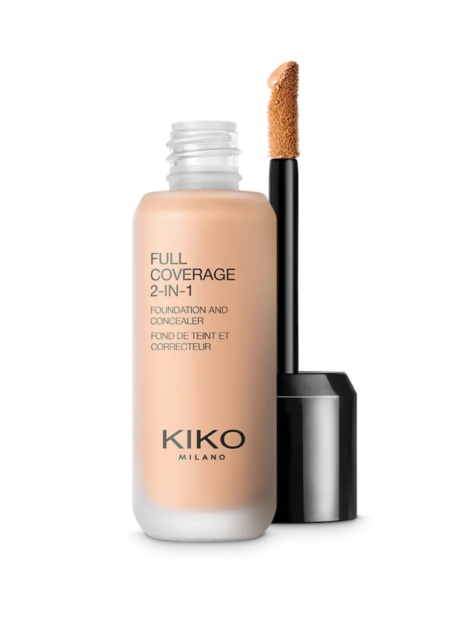 KIKO MILANO Тональное средство-корректор Full Coverage 2-in-1 Foundation & Concealer (25 Neutral)
