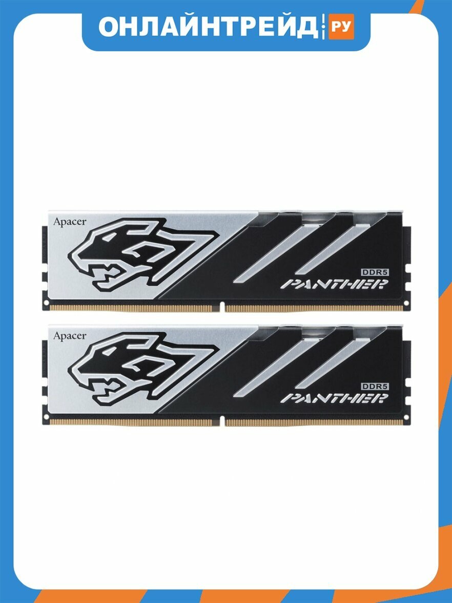 Оперативная память Apacer Panther 32GB (2х16GB) DDR5-6000 DIMM (AH5U32G60C6227BAA-2)