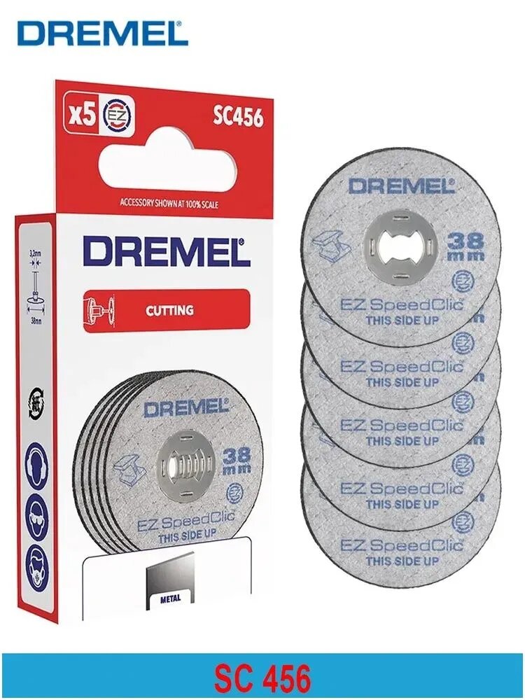 Dremel Круг отрезной 38 x 3; №1