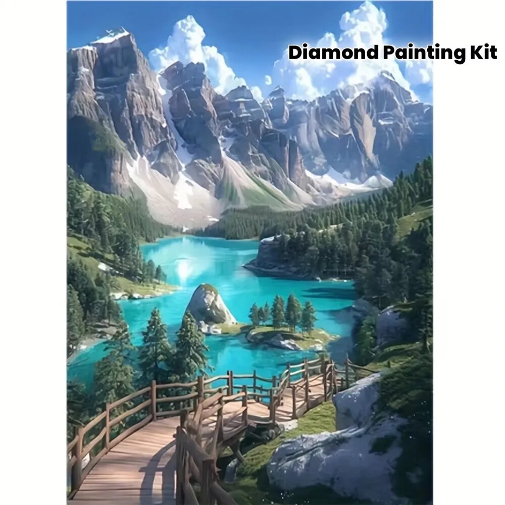 1 комплект DIY 5D рисунок из алмазов без рамки